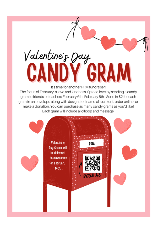 Valentine’s Day Candy Grams!